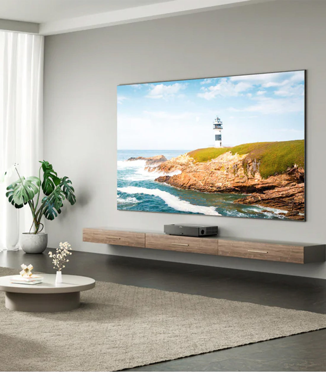 SMART Projector & Screen – Telestation AI SmartHome