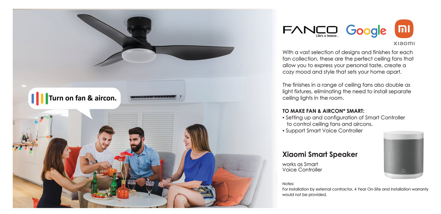 Make Fan & Aircon* SMART – Telestation AI SmartHome