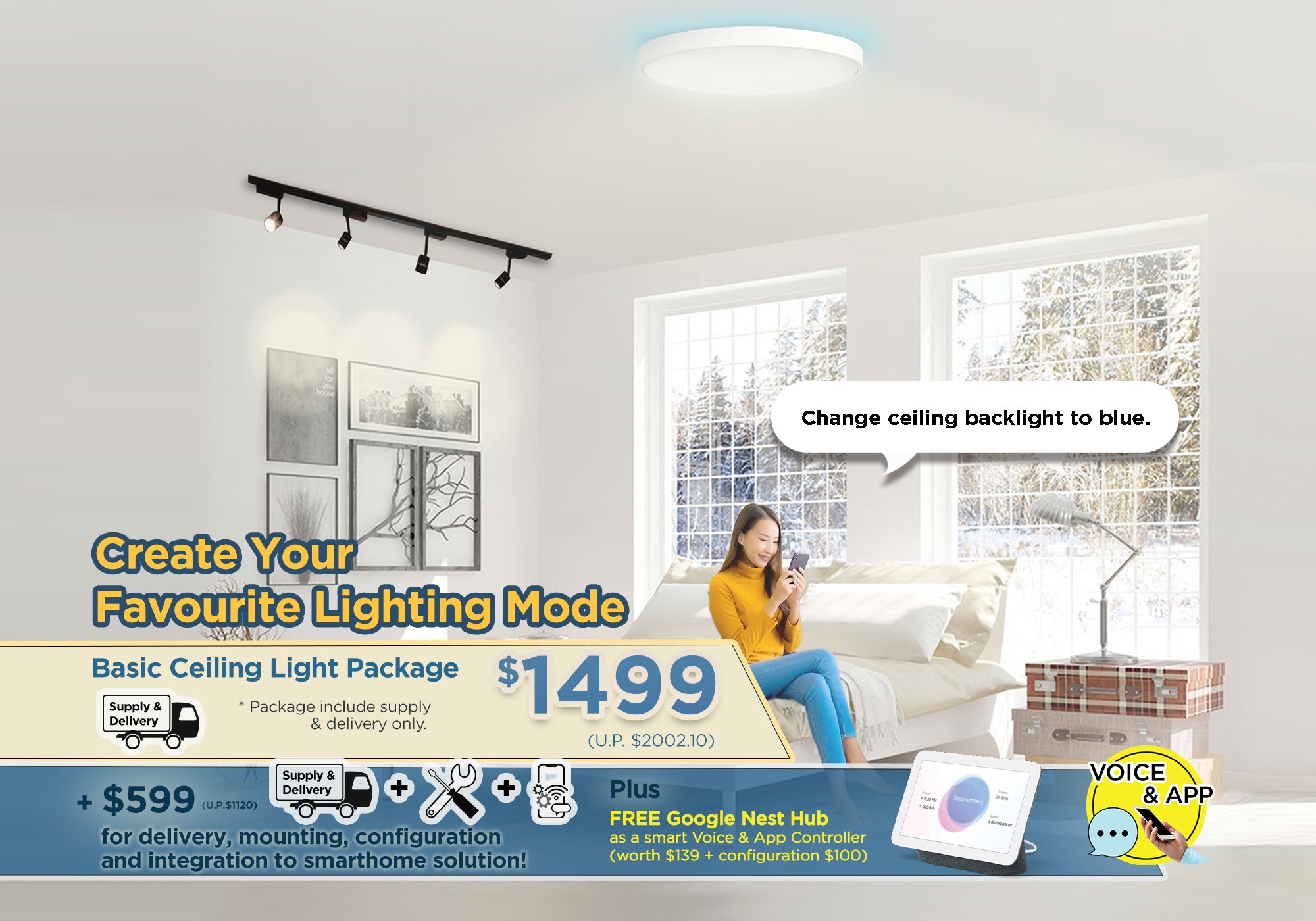 Smart Lighting – Telestation AI SmartHome