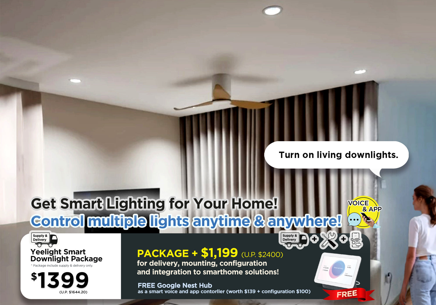 Smart Lighting – Telestation AI SmartHome